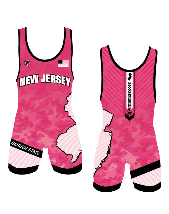 New Jersey Pink Singlet - Men's & Youth