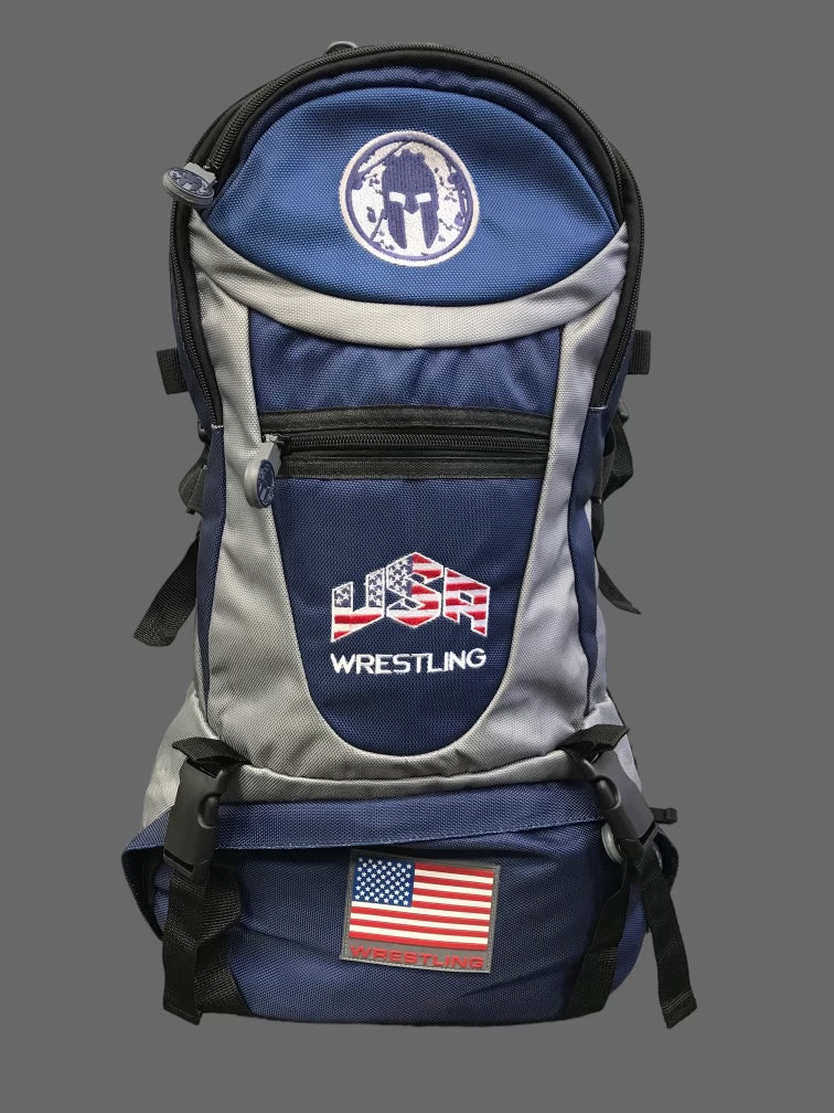 SPARTAN COMBAT USA WRESTLING BACKPACK