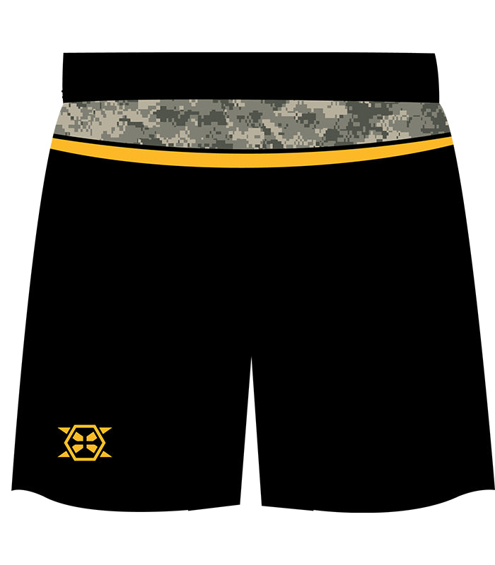US ARMY RANGER BLACK FIGHT SHORTS